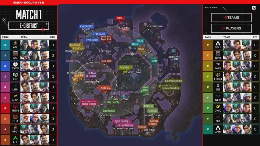 ALGS 2025: Split 1 Pro League - EMEA - Match Day #1 (A vs B)