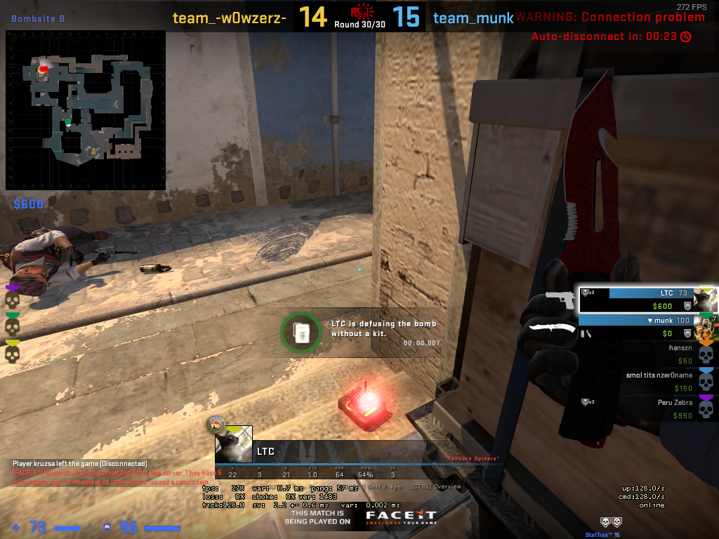 FACEIT Servers crash? : r/GlobalOffensive