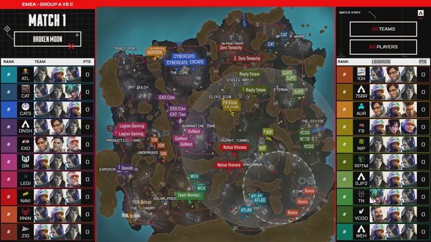 ALGS 2025: Split 1 Pro League - EMEA - Match Day #2 (A vs C)