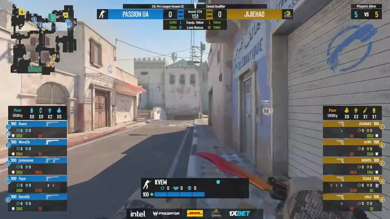 ESL Pro League Season 22 - JiJieHao vs Passion UA